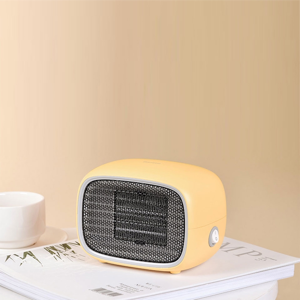 Baseus Mini Radiateur Soufflant De Bureau 500w 50hz Acnxb A0y Orange