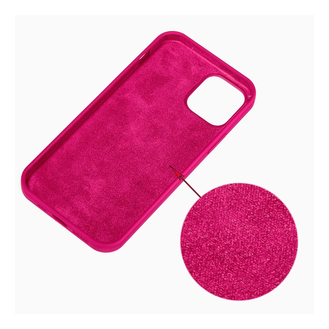 Coque premium Color Skin pour Galaxy A54 rose